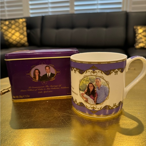 Kitchen | British Royal Mug And Tea Box | Poshmark